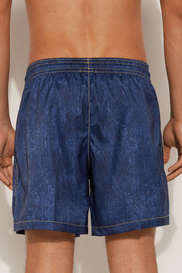 Printed Swimming Shorts - Swimwear - Men | Tezenis