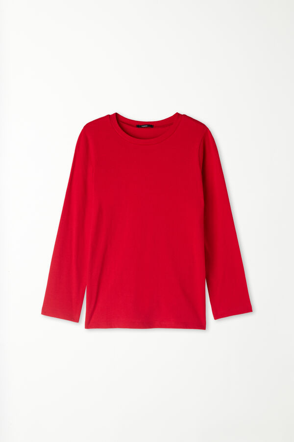 Bluză Mânecă Lungă din Bumbac Basic Copii Unisex - Pulovere și ...