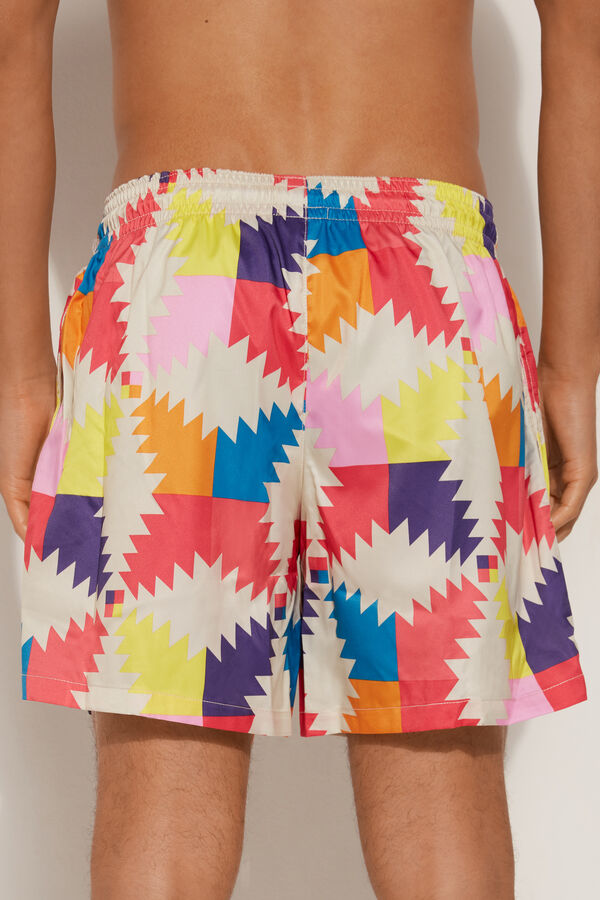 Printed Swimming Shorts - Swimwear - Men | Tezenis
