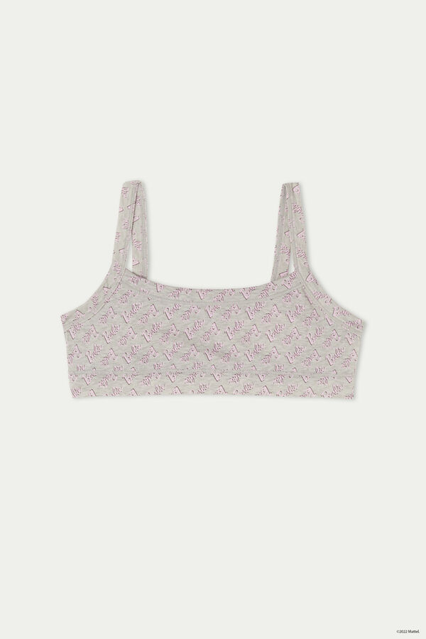 Girls’ Barbie Cotton Bra Top - Underwear - Kids | Tezenis