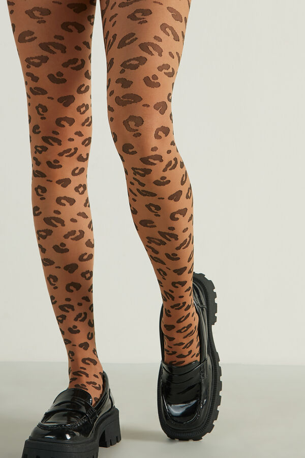 20 Denier Animal-Print Tights - Tights and Stockings - Women | Tezenis