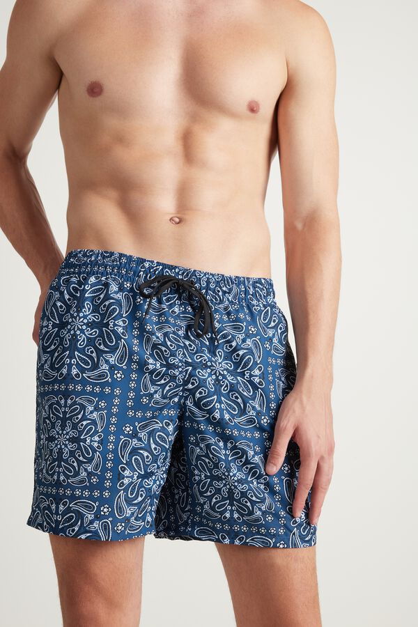 Printed Swimming Shorts - Swimwear - Men | Tezenis