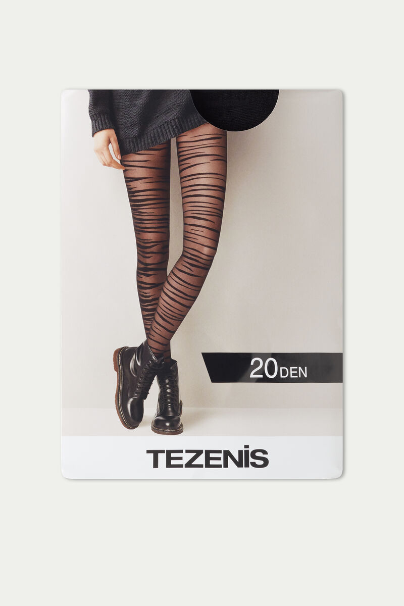 Collant 20 Deniers Fantaisie | Tezenis
