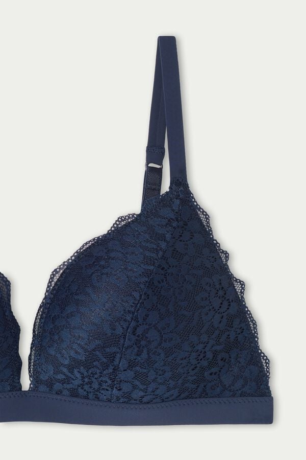 Istanbul Recycled Lace Triangle Bra - | Tezenis
