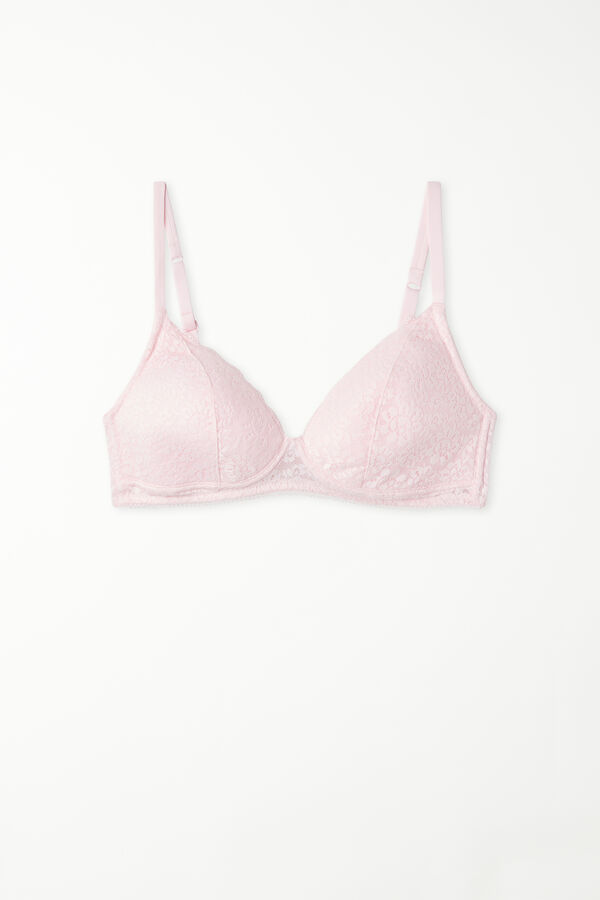 Warsaw Slightly Padded Lace Triangle Bra - Triangle - Women | Tezenis