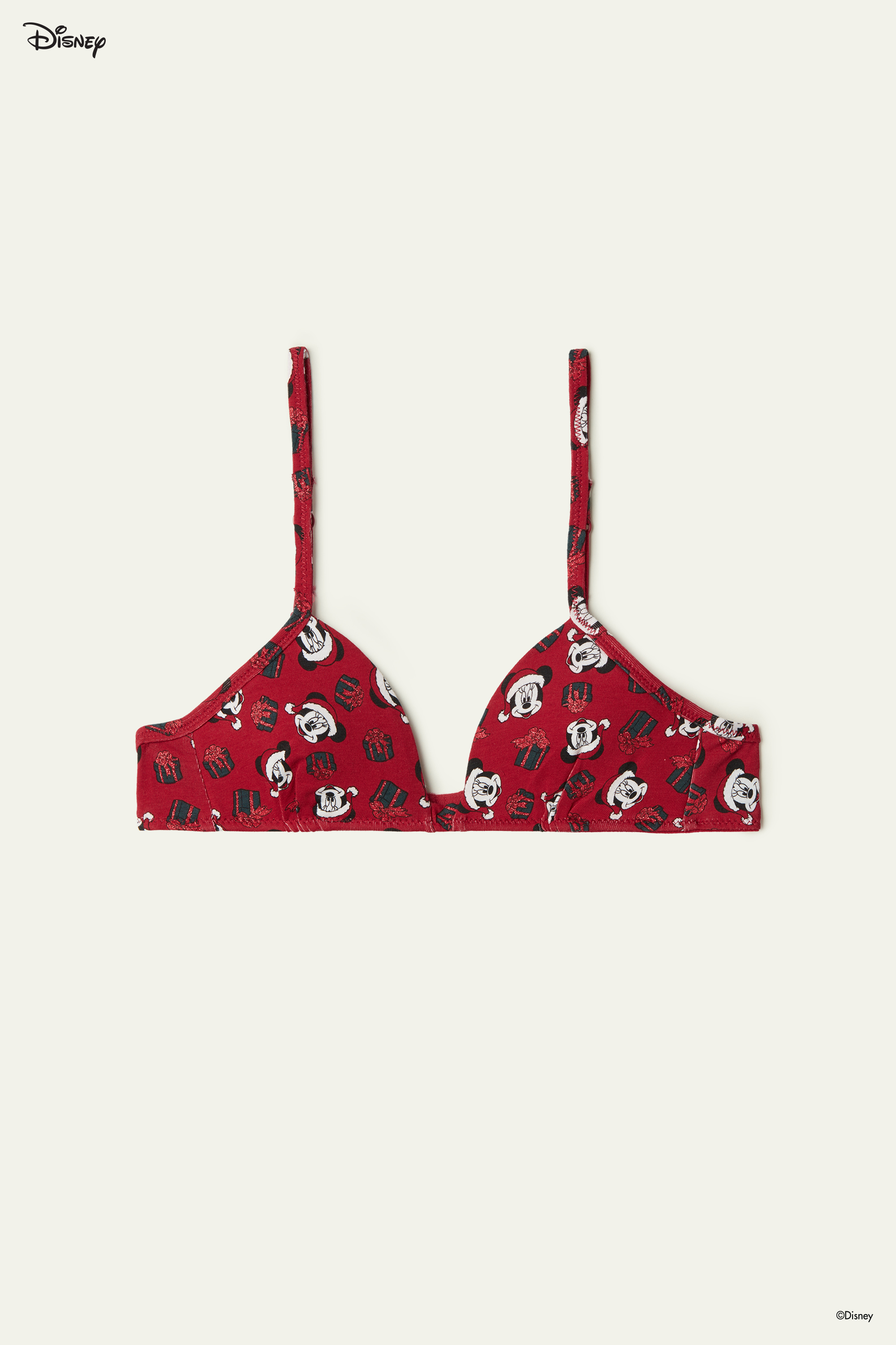 Mickey Mouse Cotton Triangle Bra - Underwear | Tezenis