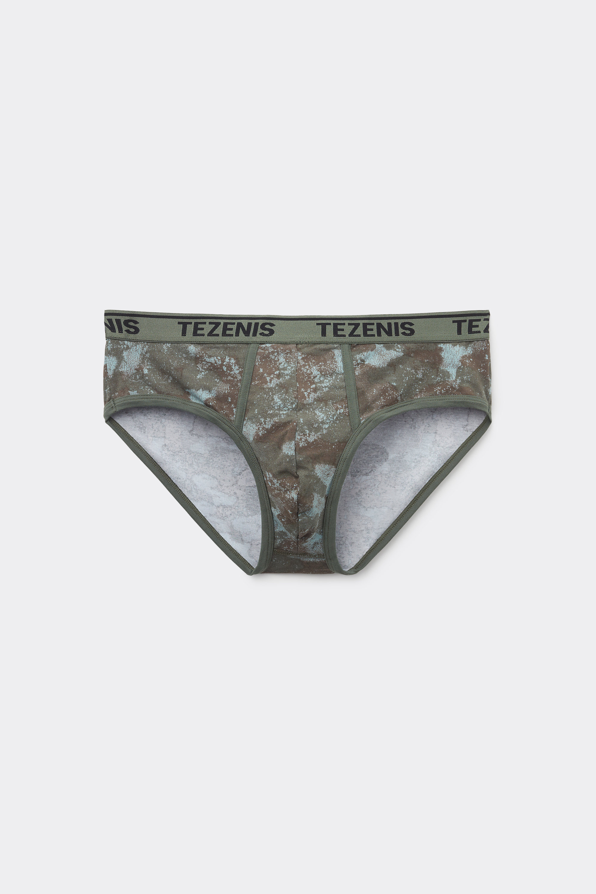 Slip en Coton Imprimé Logo - Slips - Homme | Tezenis