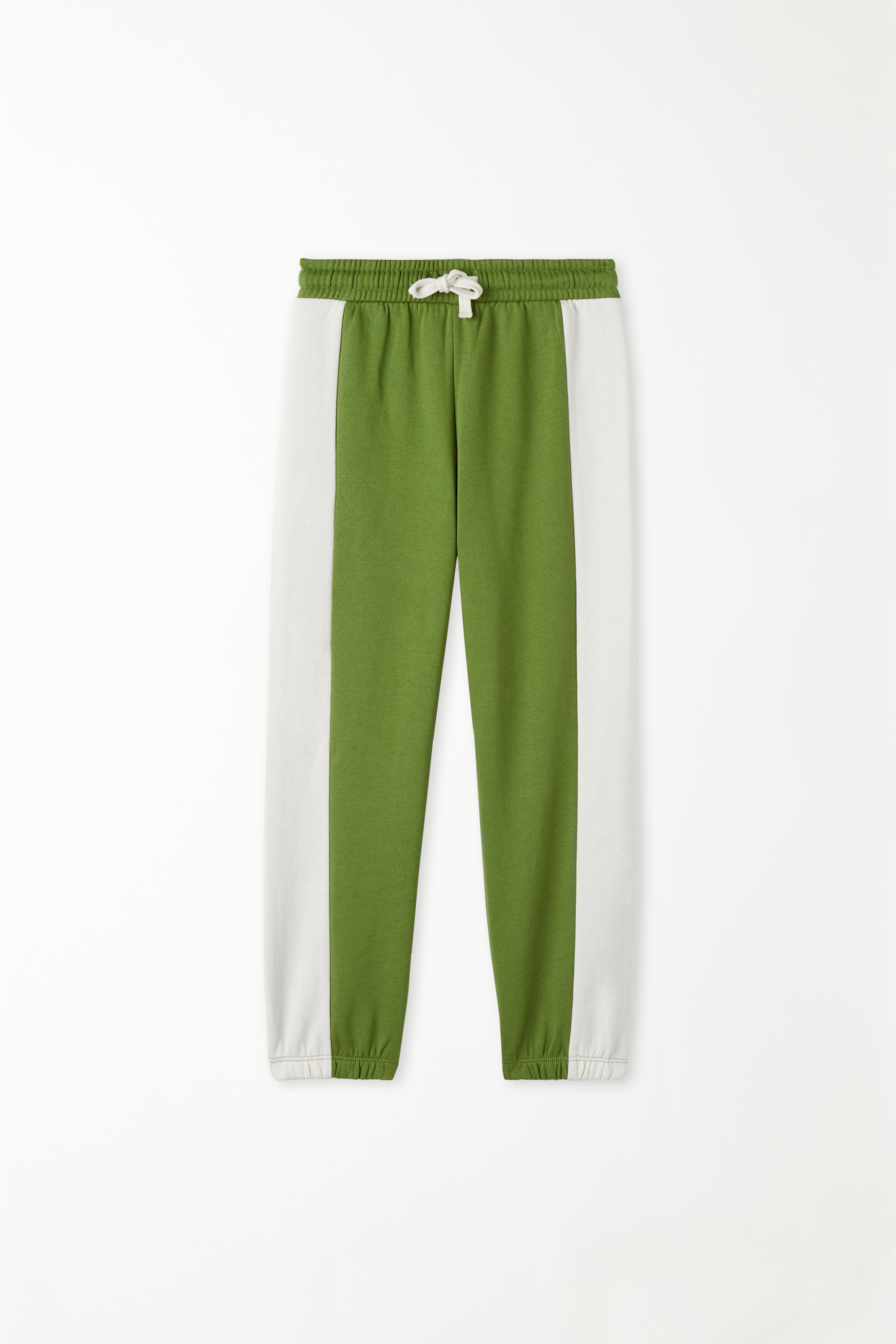 Boys’ Block Color Fleece Trousers - Trousers - Kids | Tezenis