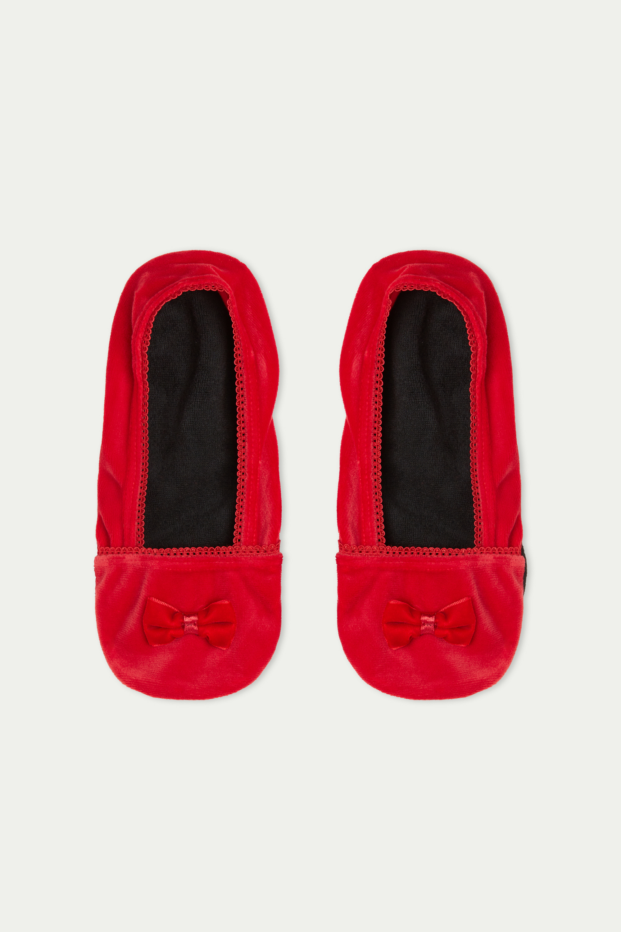 Velvet Non-Slip Slipper Socks - Accessories and Slippers - Women | Tezenis