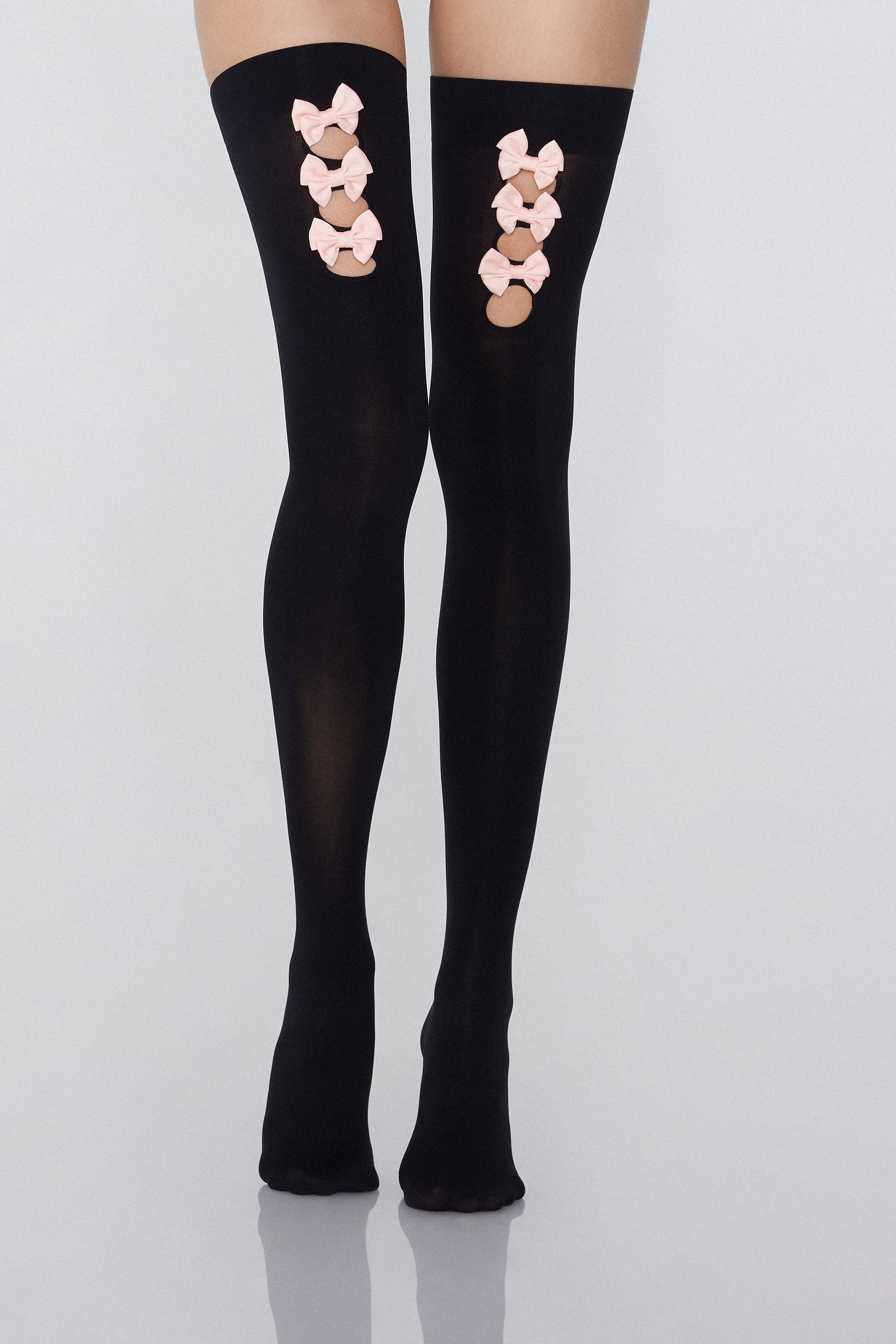 Parigine 100 Denari con Fiocchi Applicati - Parigine - Donna | Tezenis