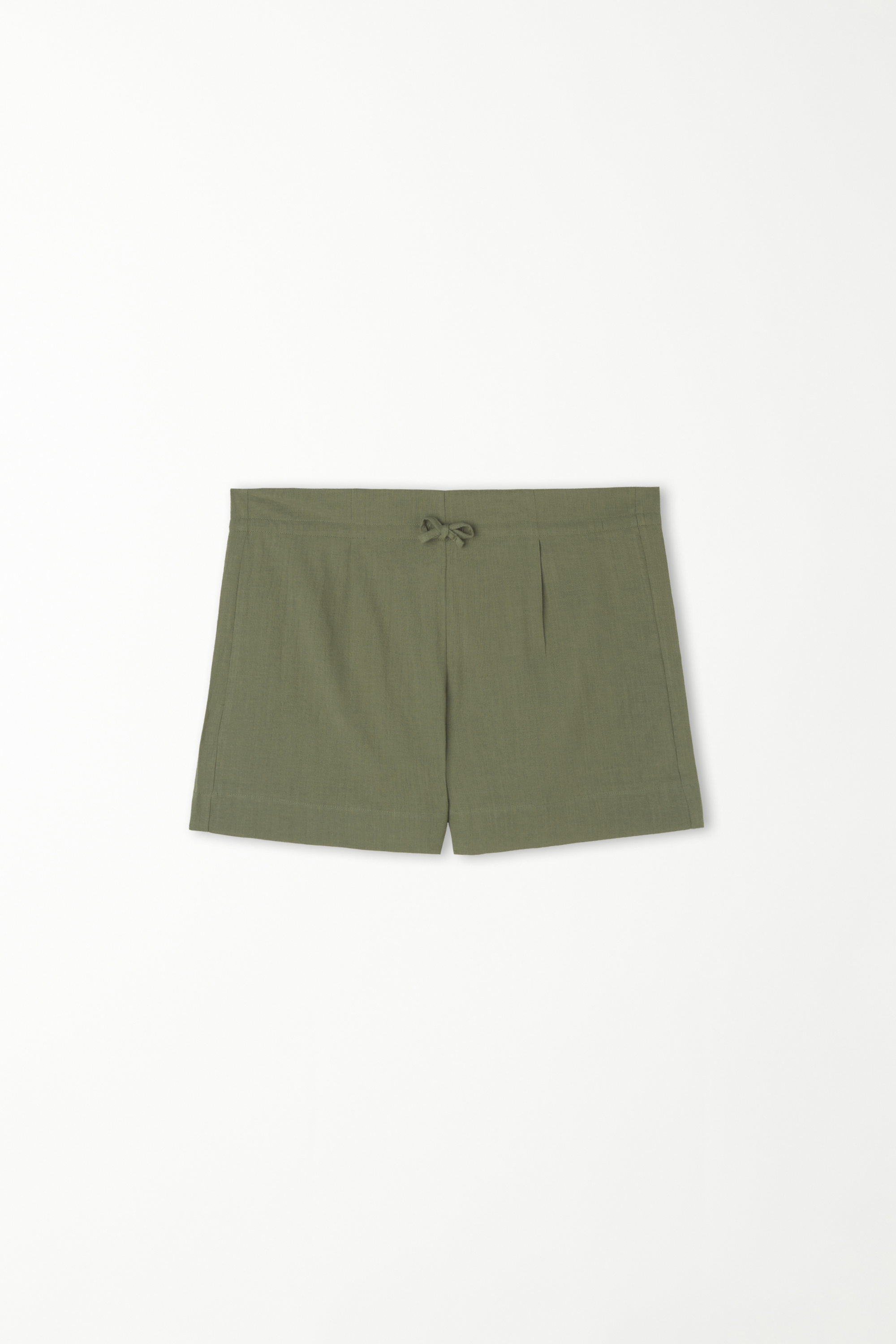 Super Light Cotton Shorts with Drawstring - Shorts - Women | Tezenis