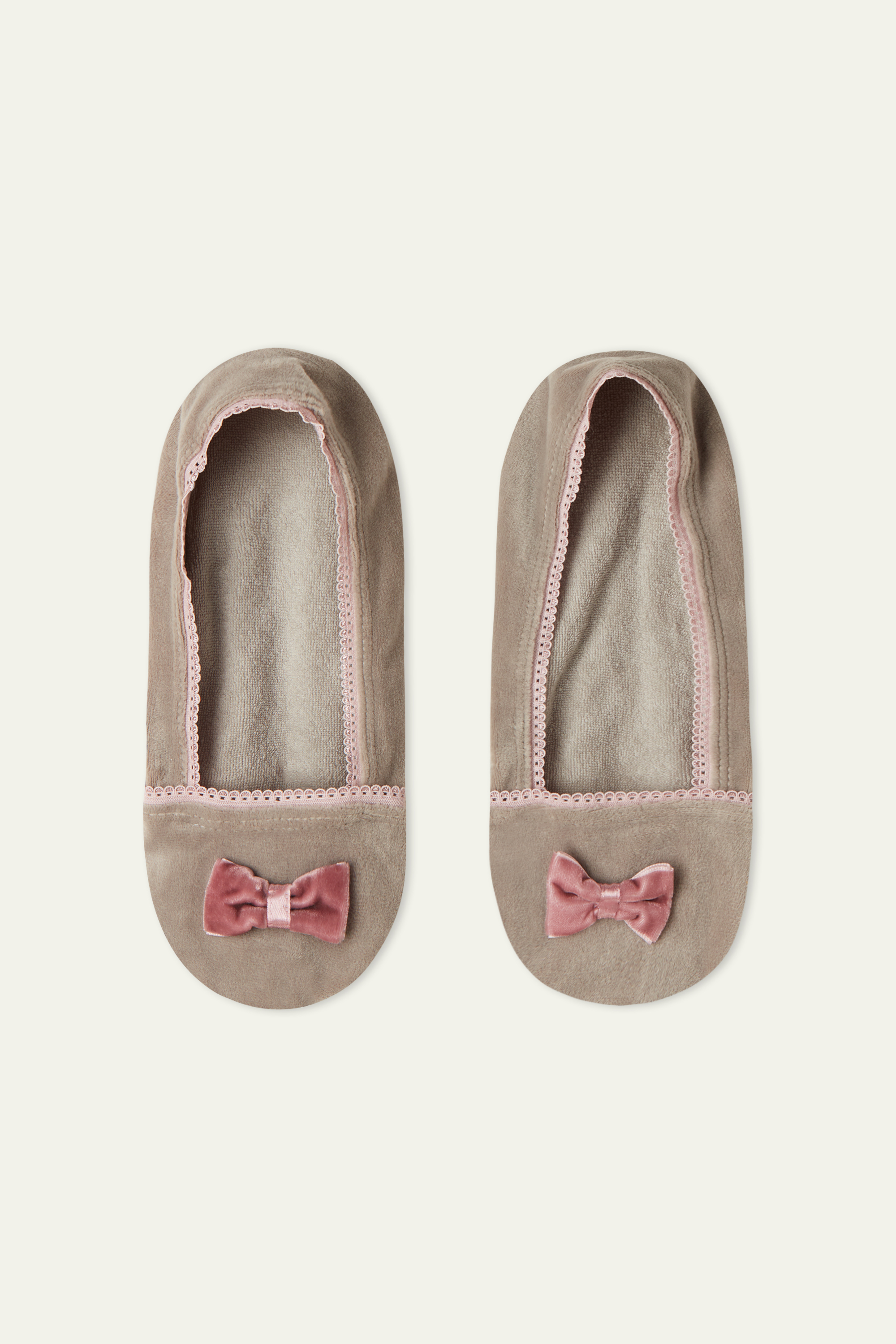 Velvet Non-Slip Slippers - | Tezenis