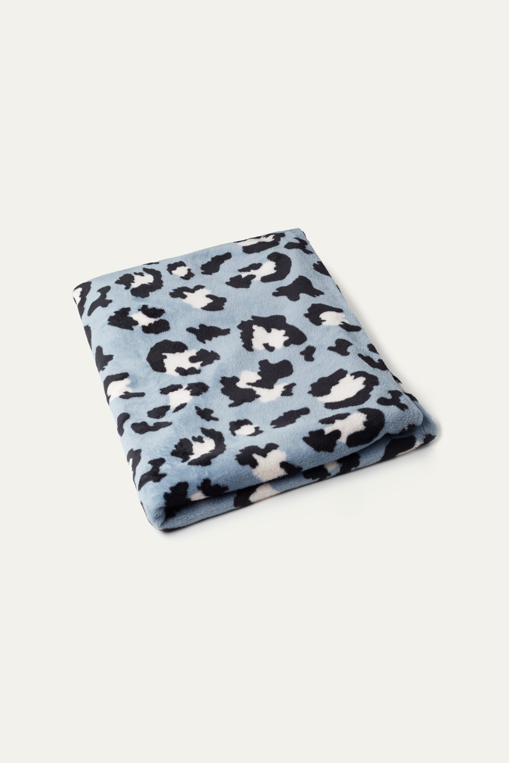 Patterned Fleece Blanket - | Tezenis