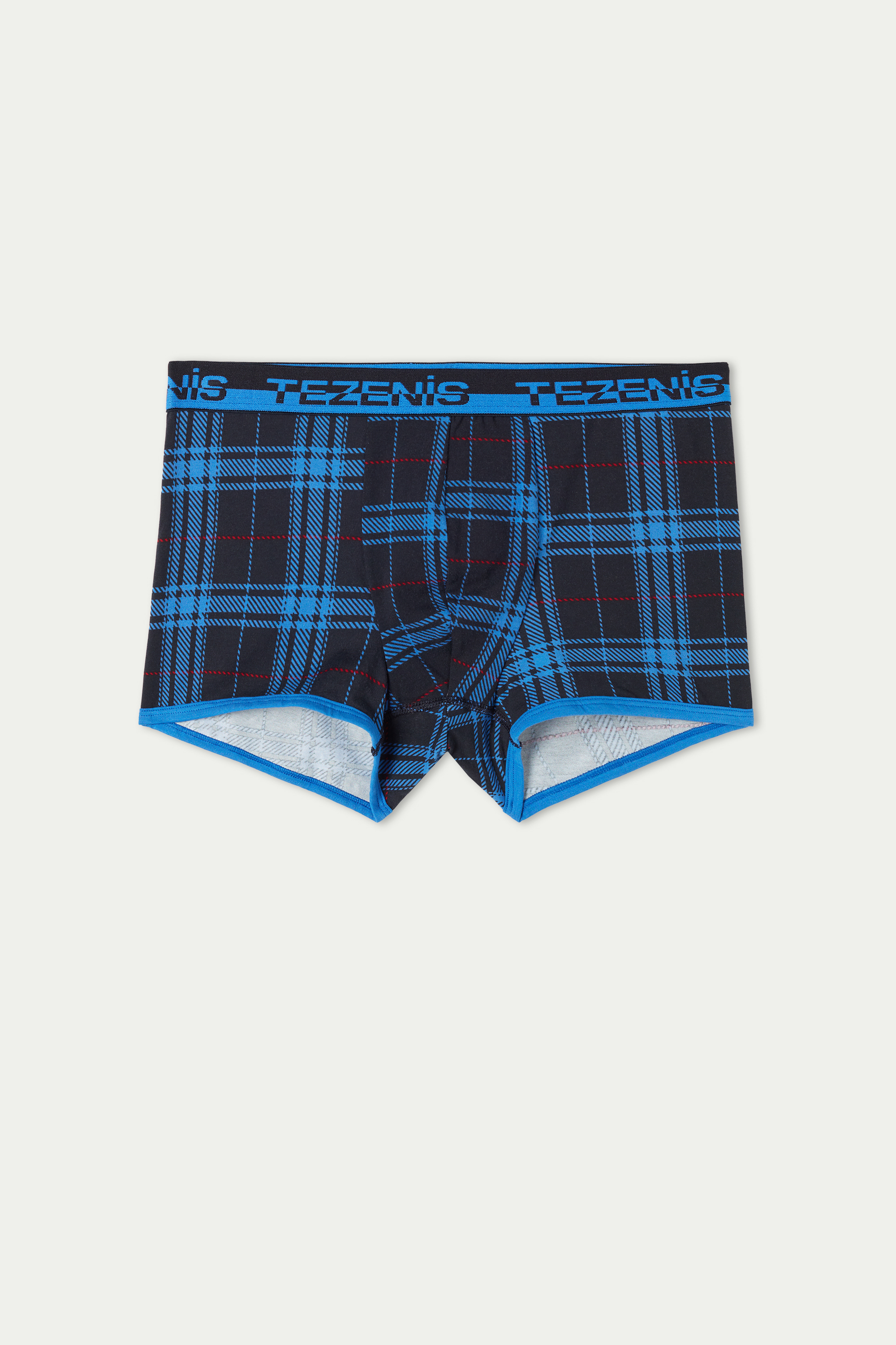 Printed Cotton Boxers with Elasticated Logo Waistband - Boxers - Men ...