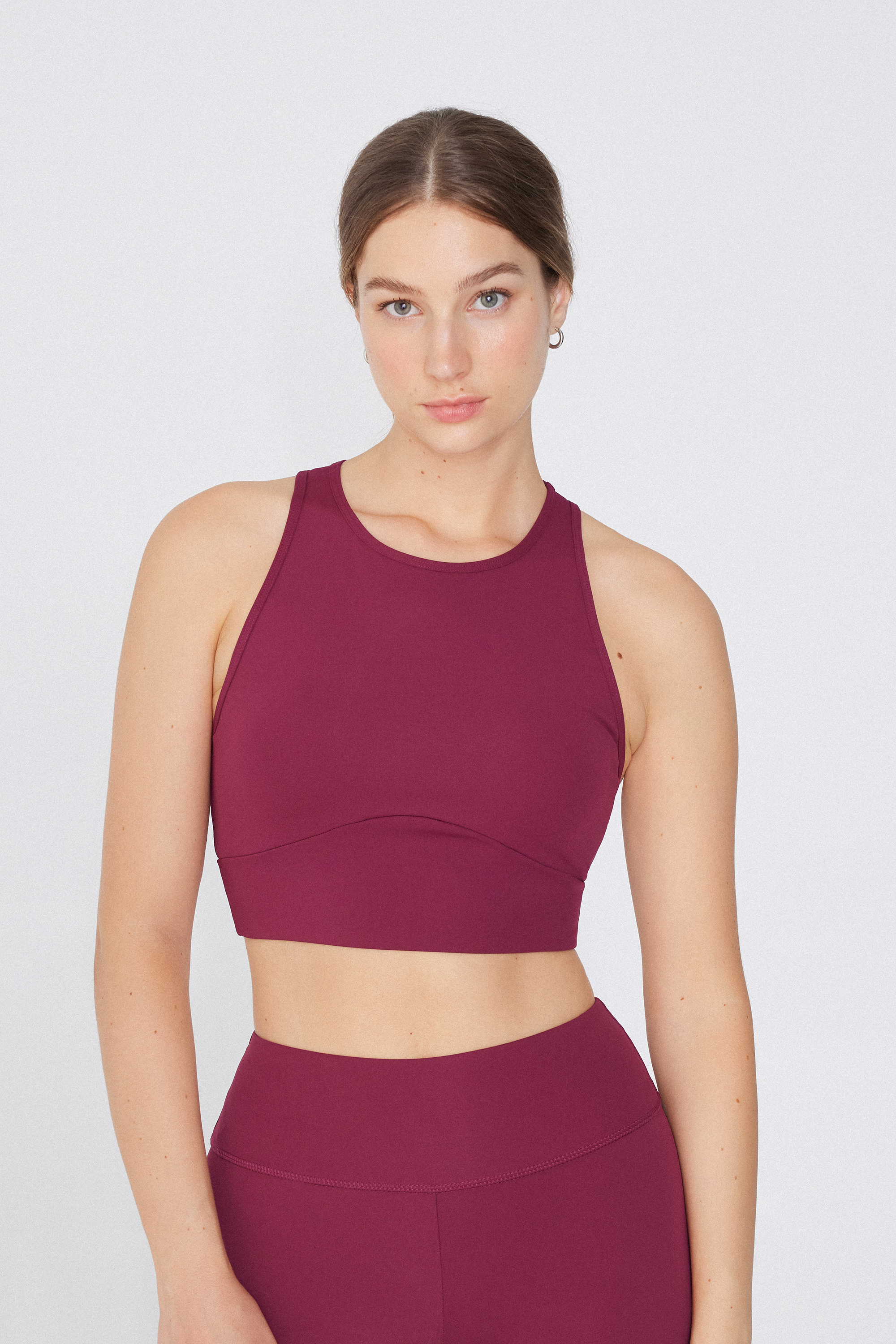 Sleeveless Microfibre Crop Top - Tank Tops - Women | Tezenis