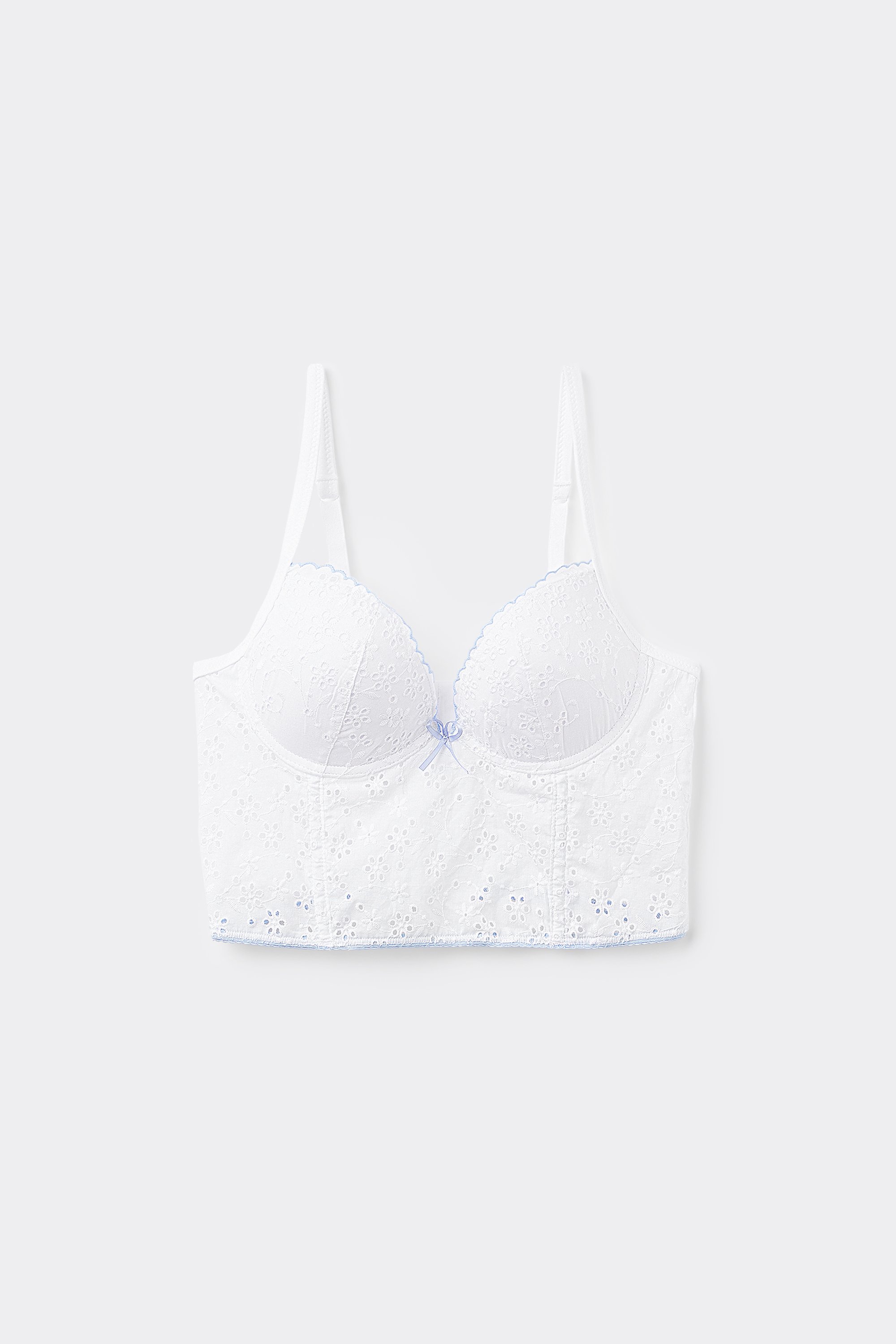 Fairy Princess Cotton Padded Push-Up Bra Top - Corsets - Women | Tezenis