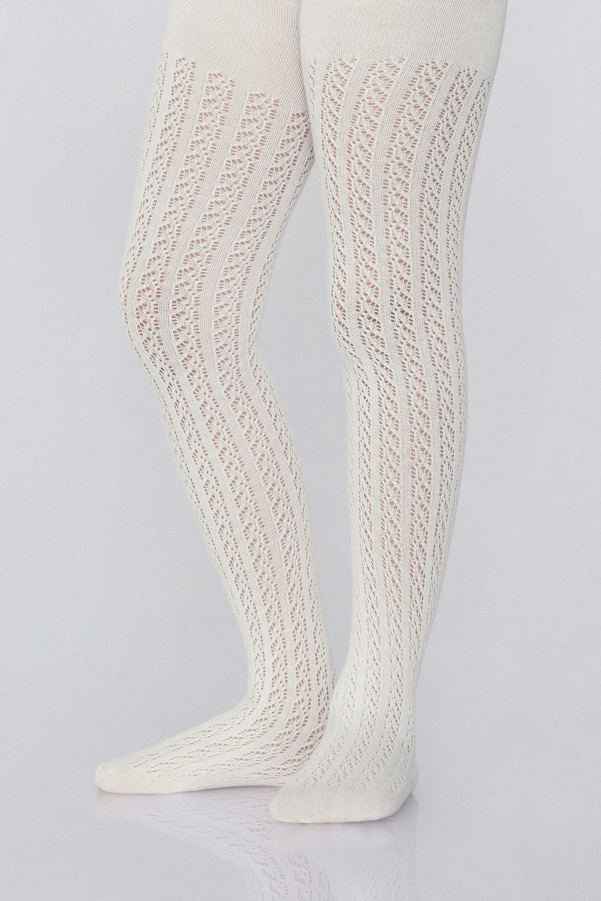 Collant Cotone Lavorato Bimba | Tezenis