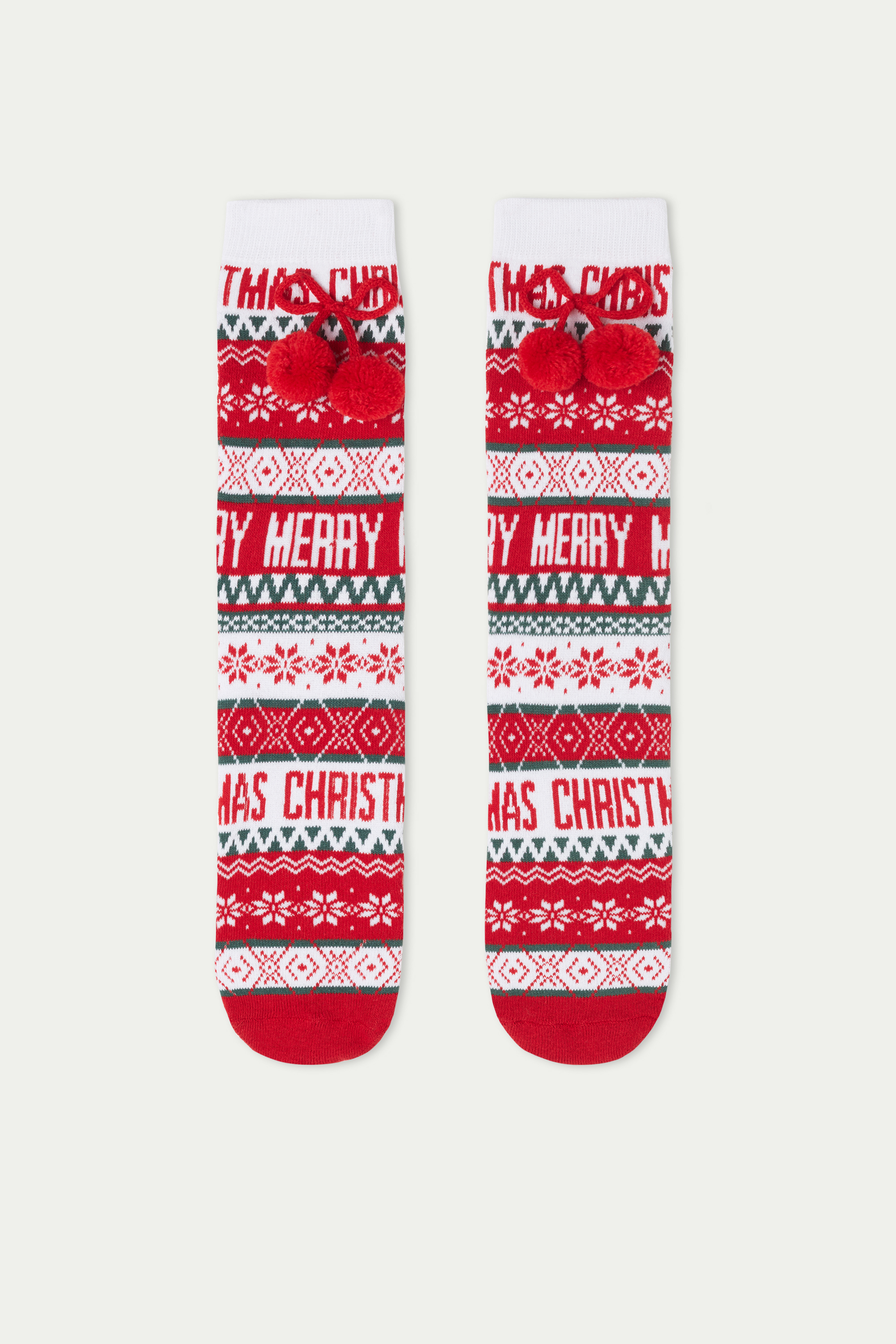 Heavy Long Patterned Socks - Socks - Women | Tezenis