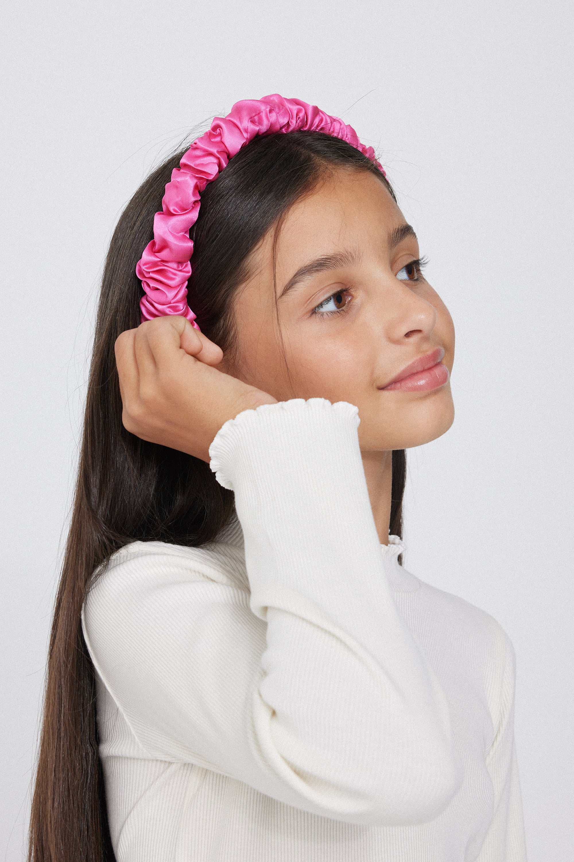 Girls’ Satin Headband - | Tezenis