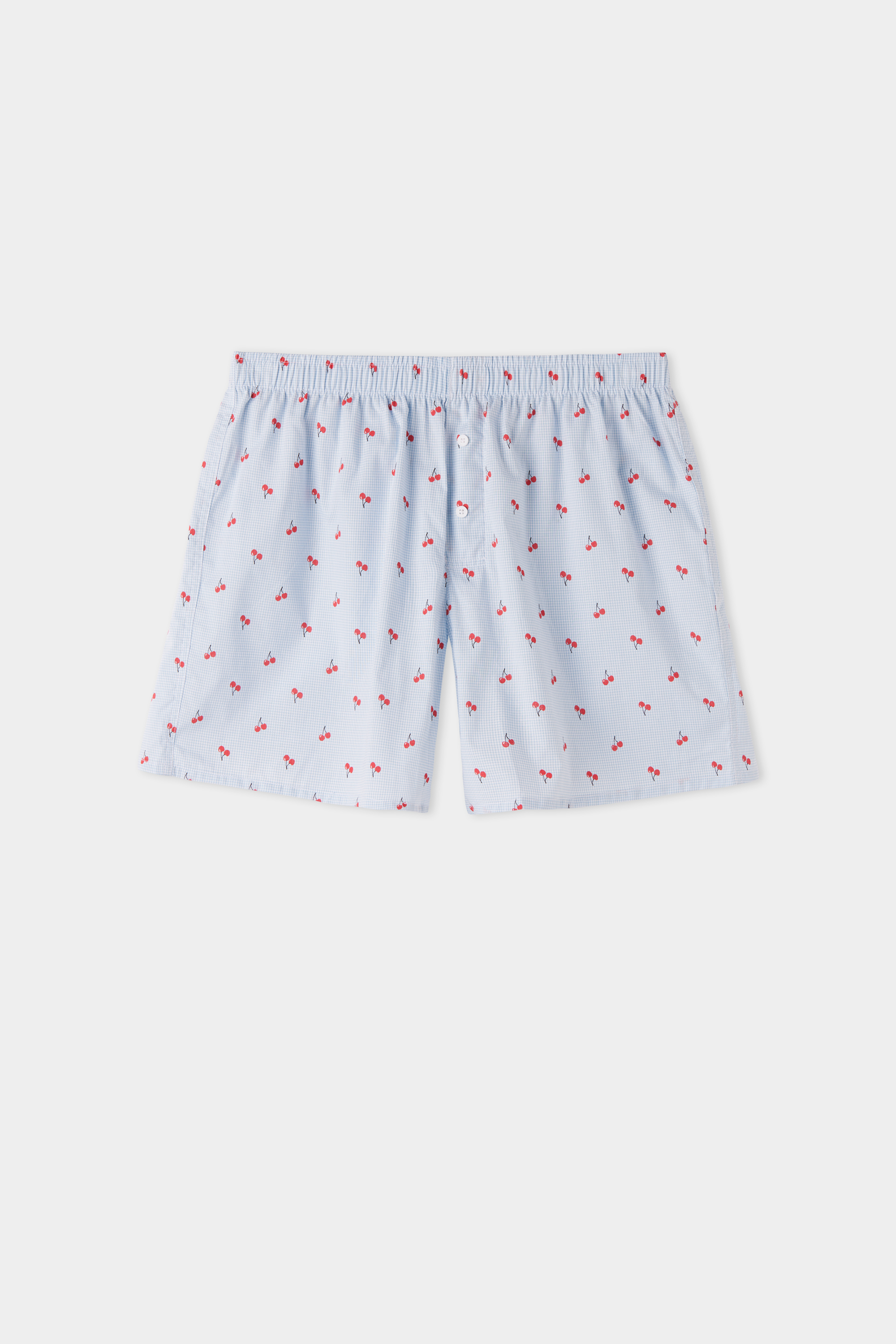 Patterned Cotton Canvas Boxers - Boxers - Men | Tezenis