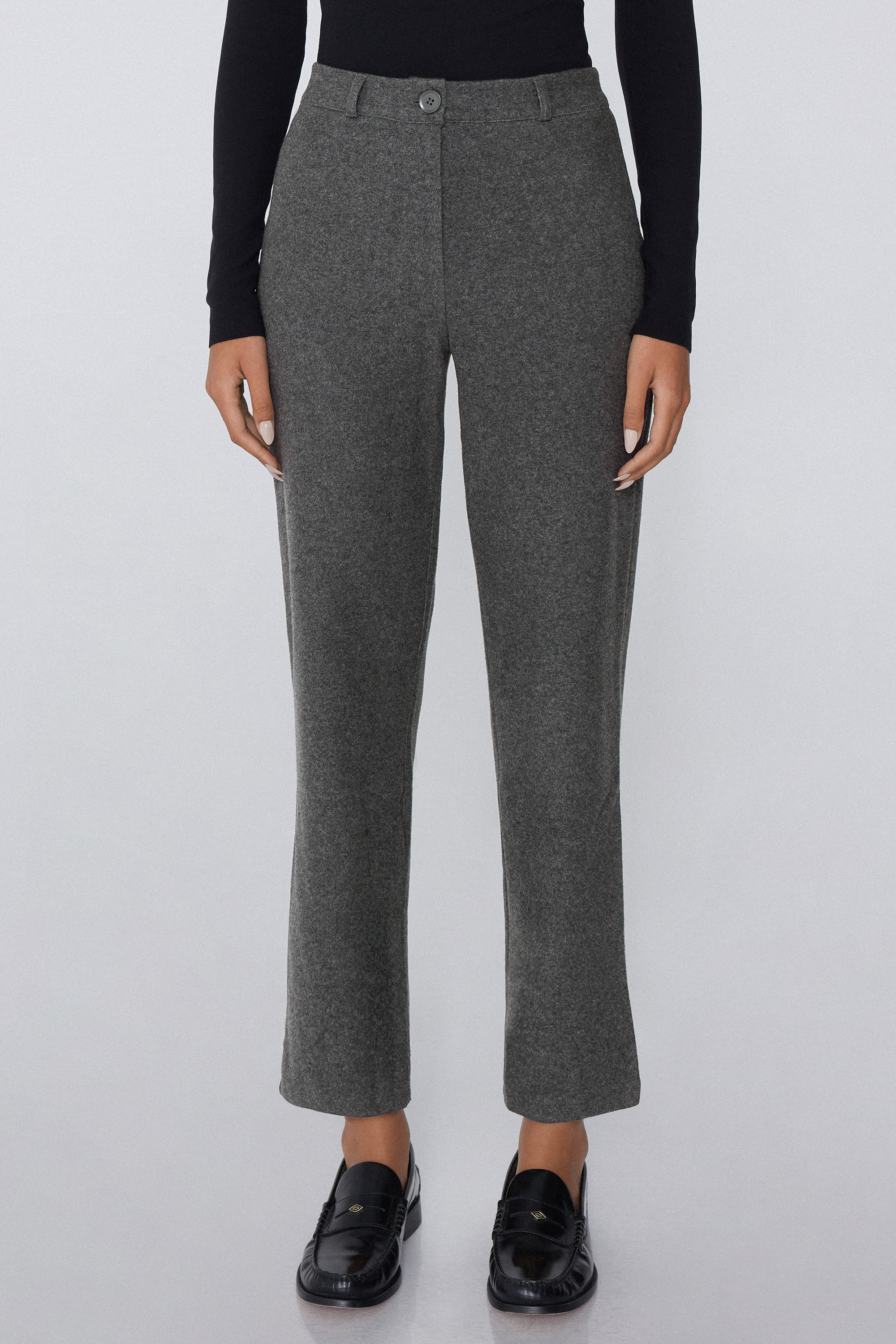 Fabric Cigarette Trousers