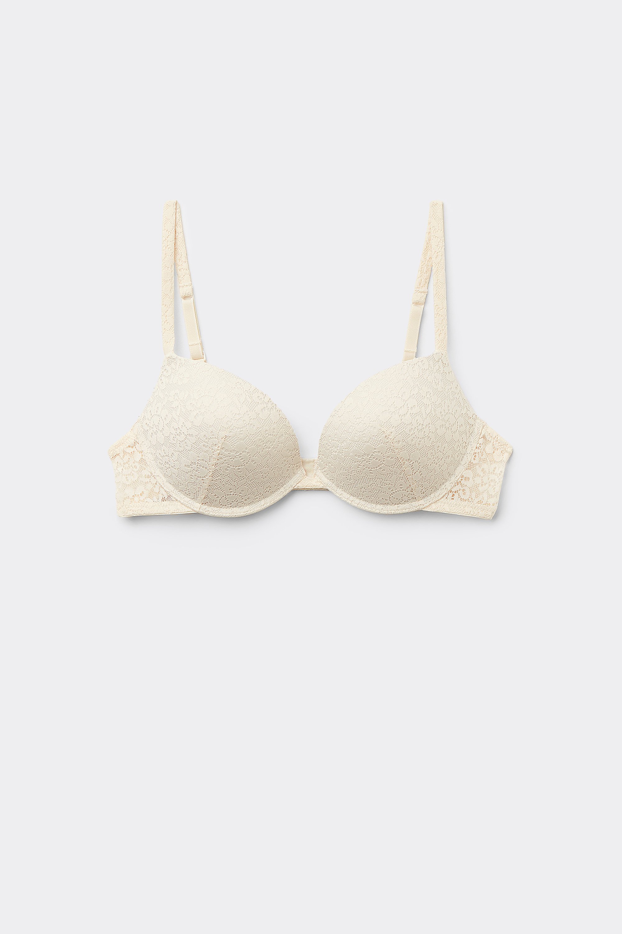 Moscow Recycled Lace Push-Up Bra - Push-up - Women | Tezenis
