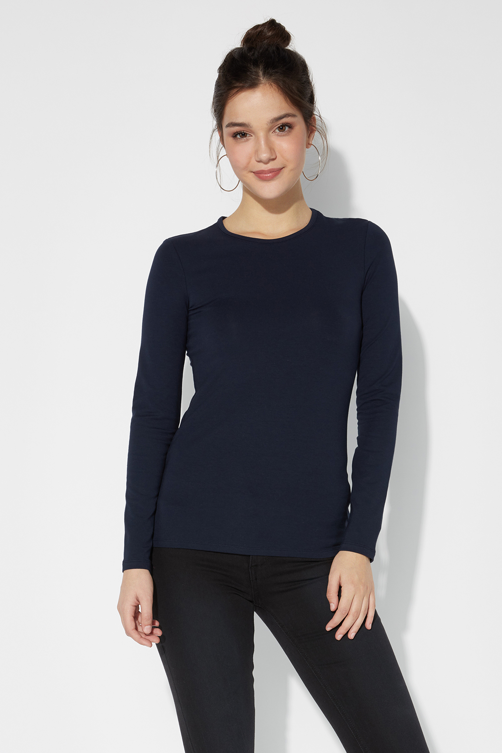 Long-Sleeved Thermal Modal Top - Long-Sleeved Tops - Women | Tezenis
