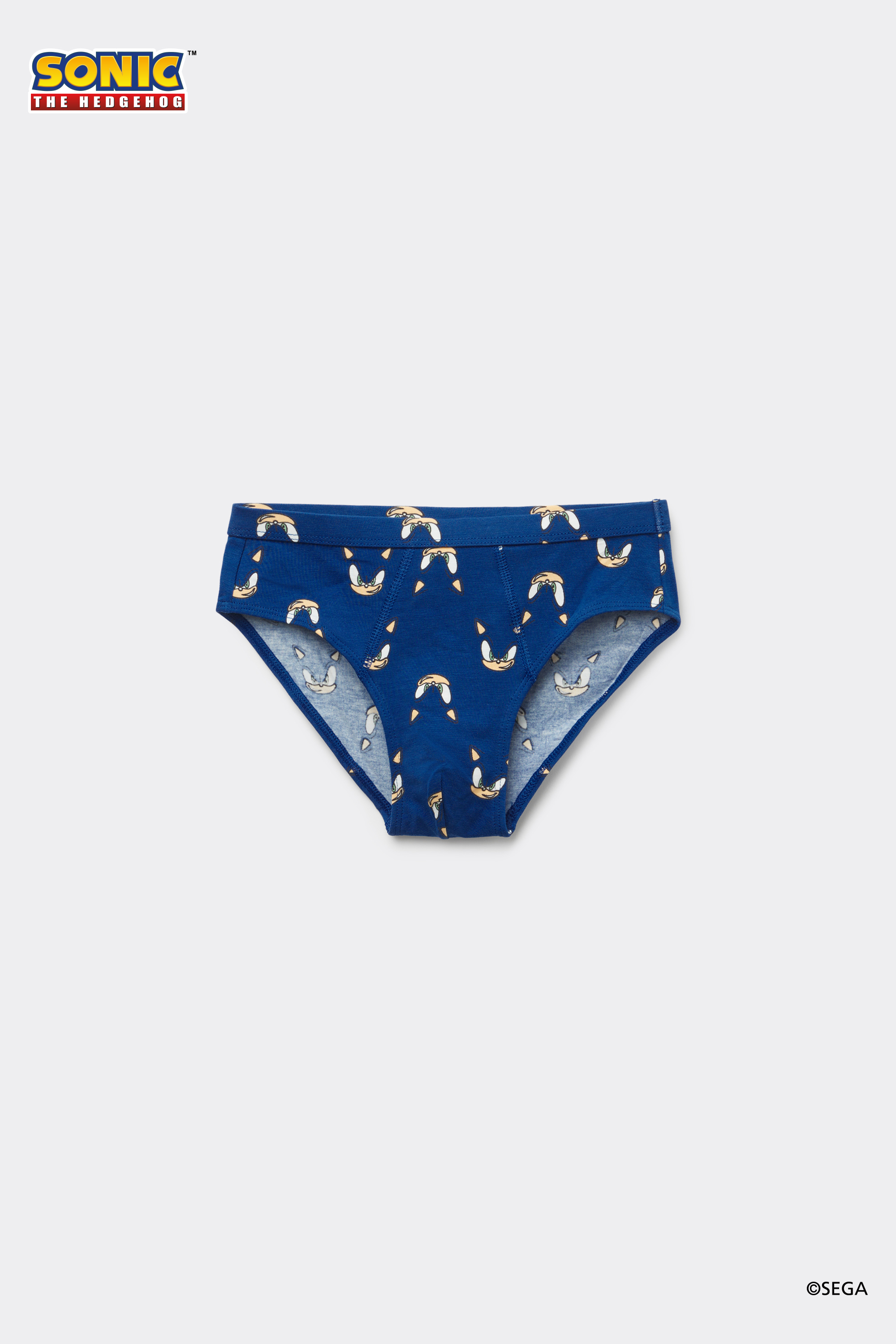 Boys’ Sonic Print Briefs - | Tezenis
