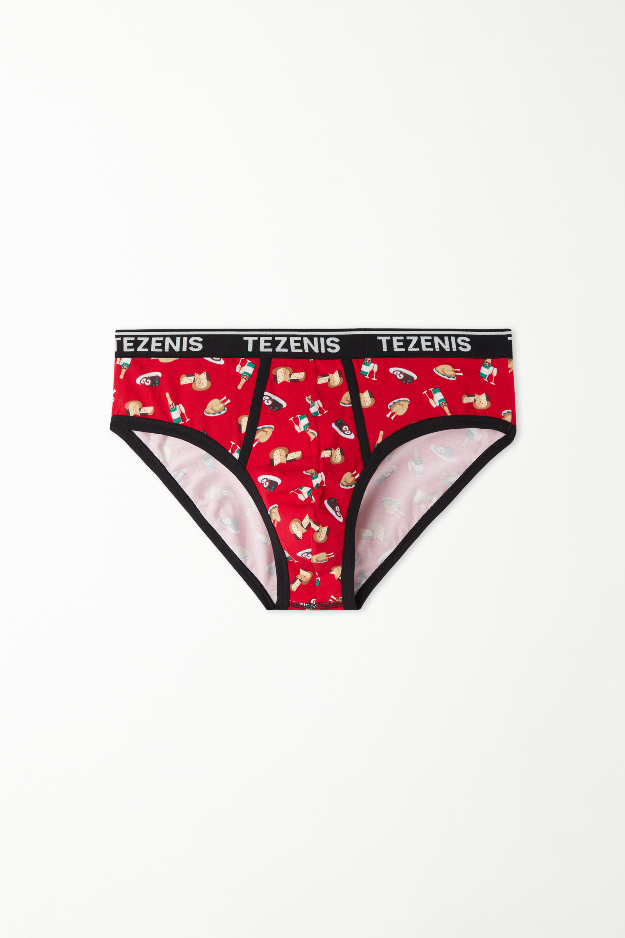 Nyomott Karácsonyi Mintás Pamut Alsónadrág Logóval - Fecske alsónadrág ...